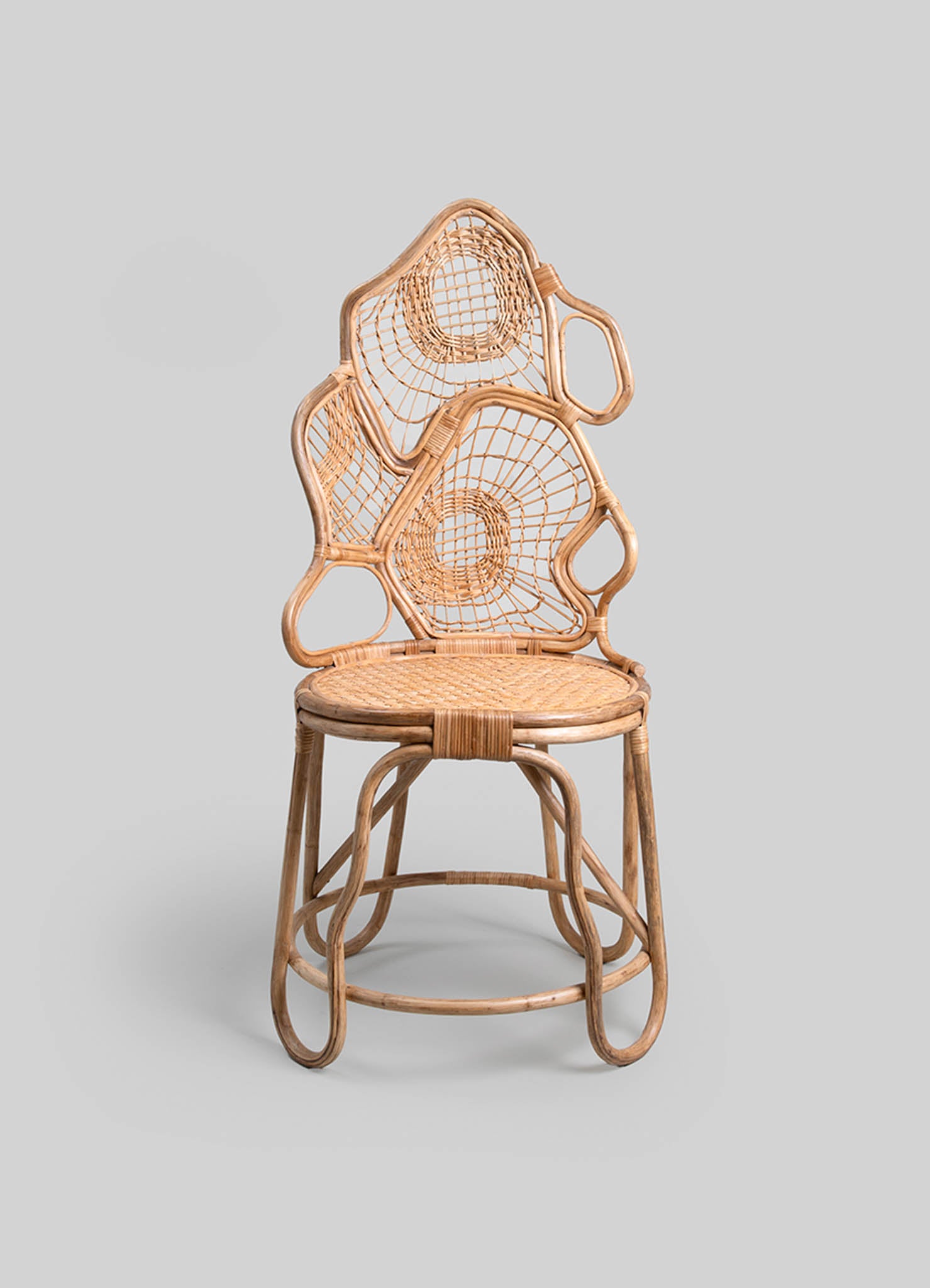 Viya - Handmade Chakra Chair Cane Tall Online