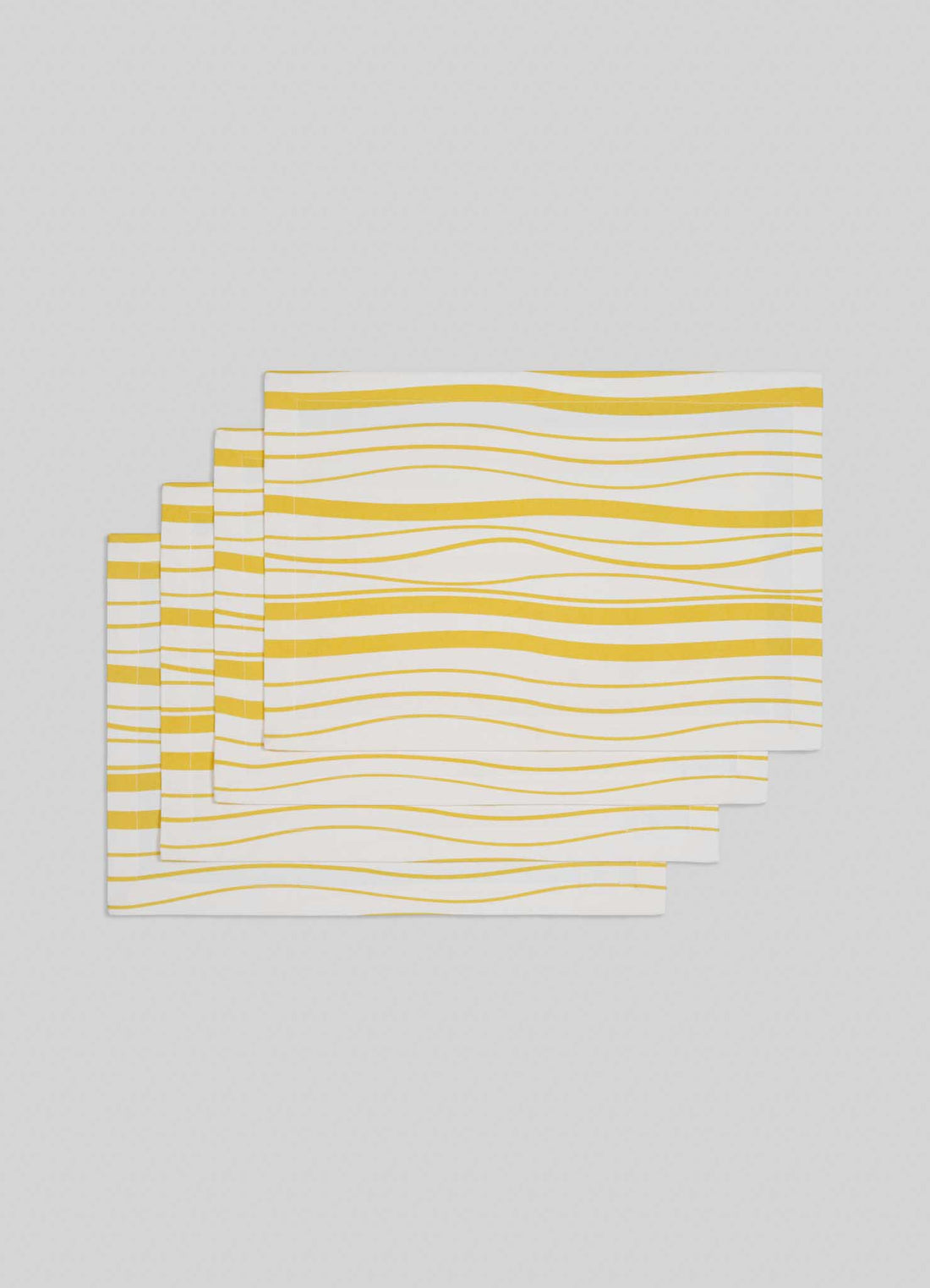 Viya Madras Check yELLOW Placemats - Set of 4